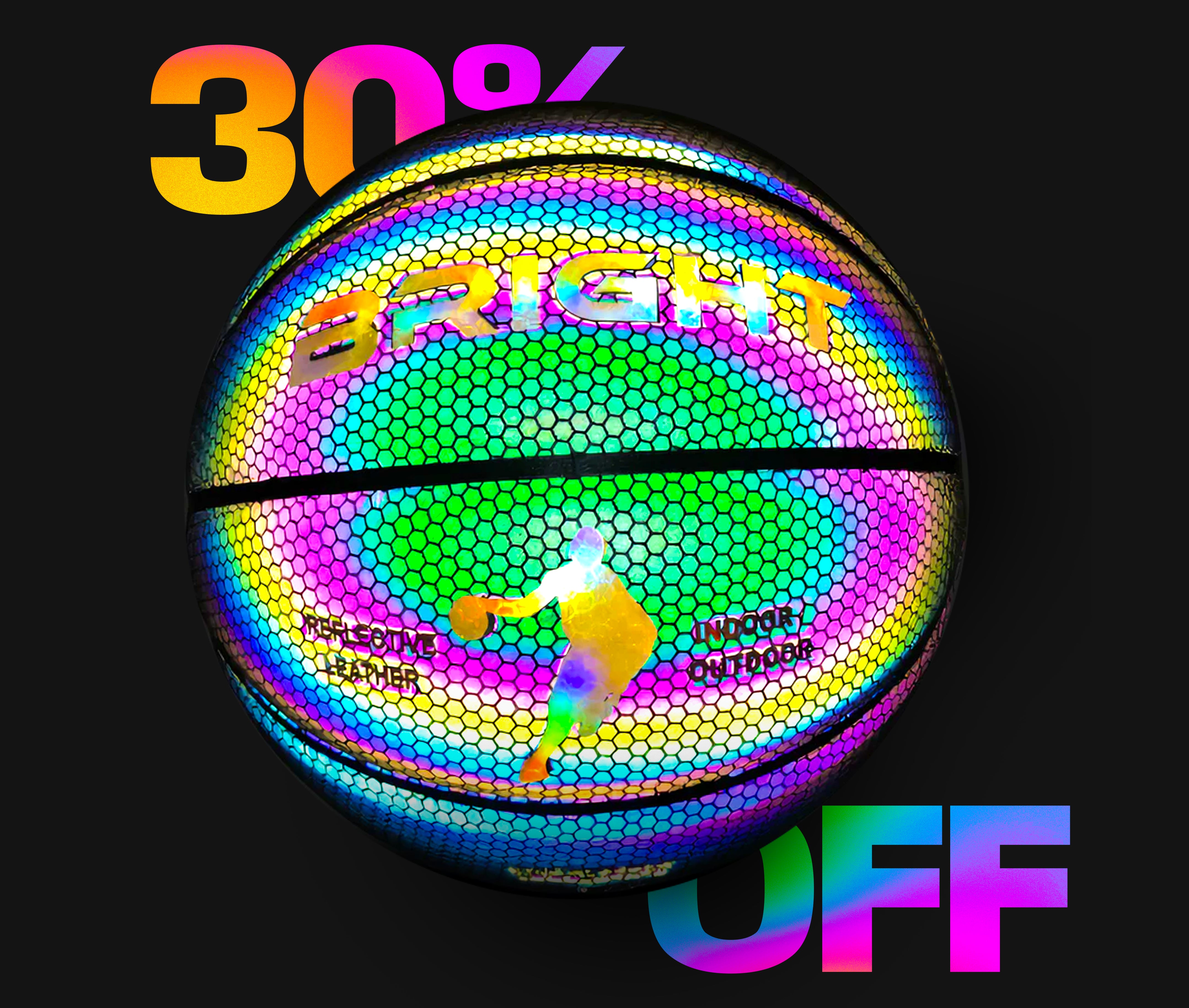 BRIGHT™ Holographic Basketball – BRIGHT™ United States